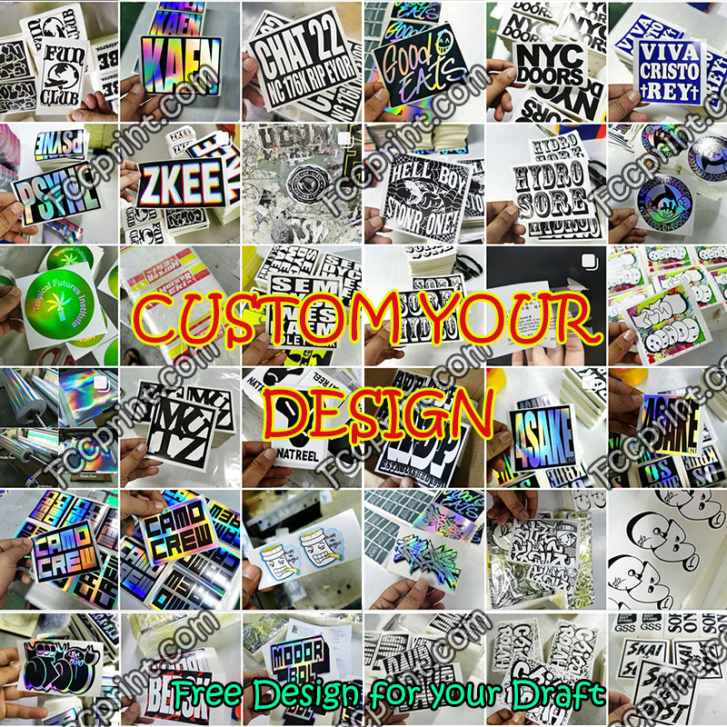Custom eggshell stickers, adhesive labels, vinyl stickers from factory ...
